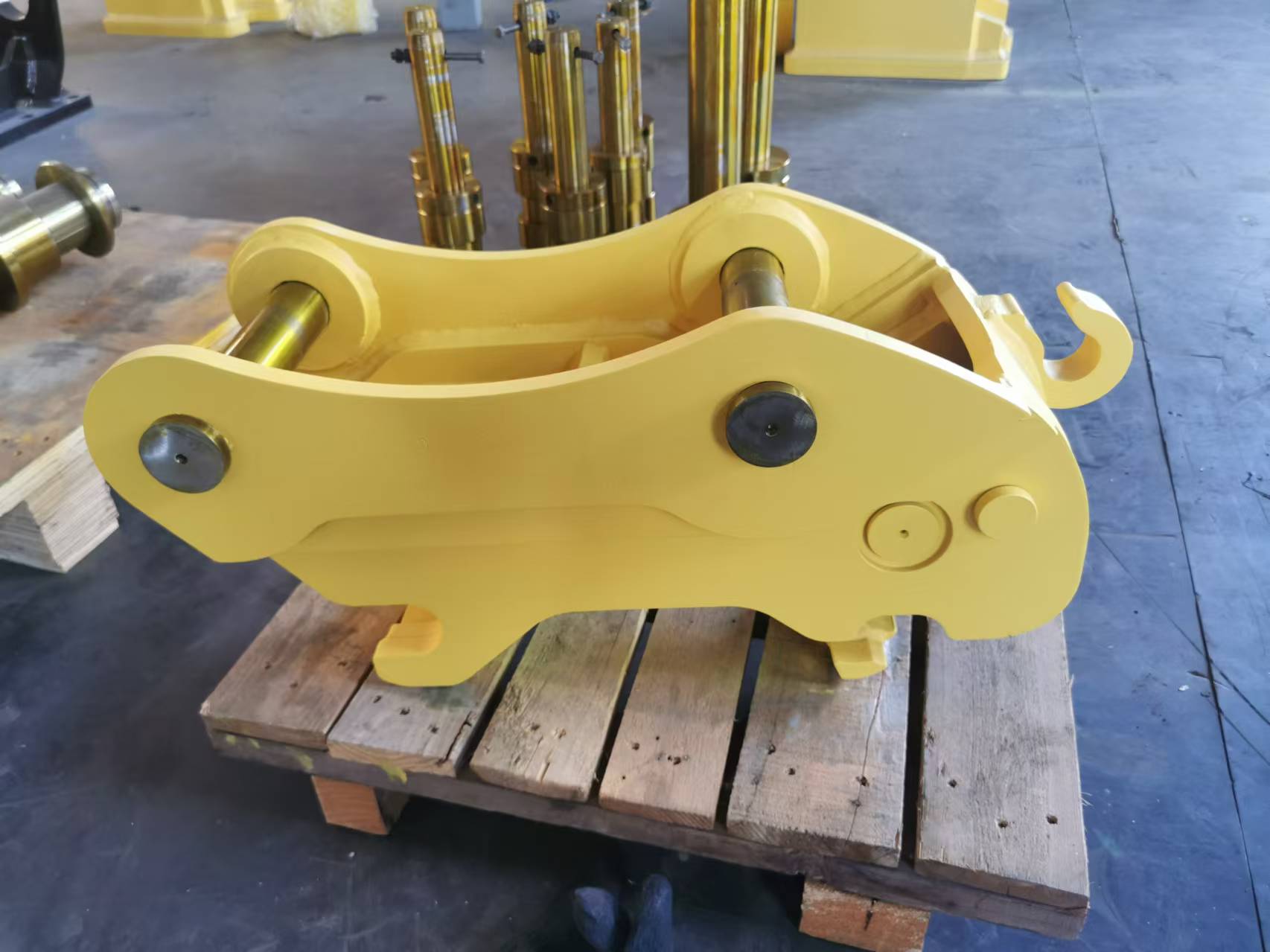 Custom Mini Digger Hydraulic Quick Hitch Attachments For 5 Ton Excavator