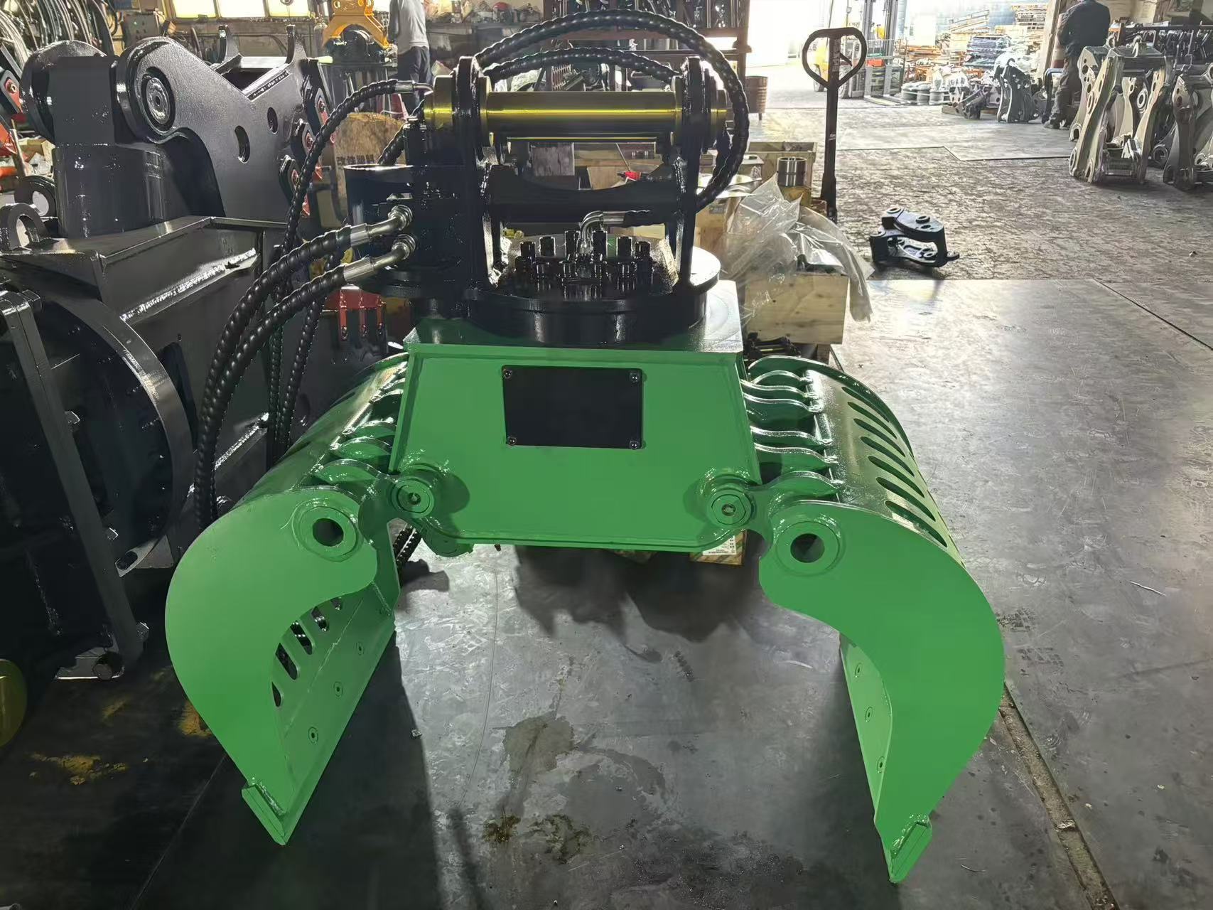 XCMG Trackhoe Excavator Shear Hydraulic Rotating Grapple For Demolition