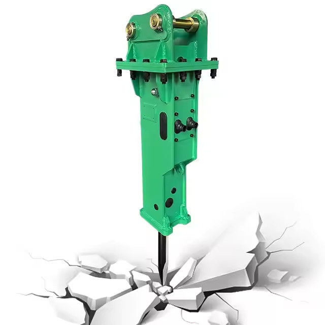 Concrete Box Type Hydraulic Breaker Hammer Excavator Digger Skid Loader ...