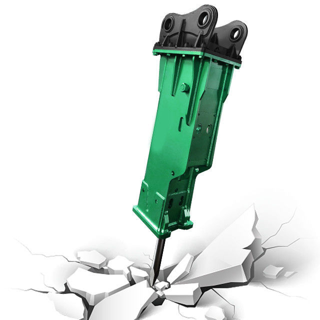 Backhoe Box Type Hydraulic Breaker Hammer For Road Construction Demolition