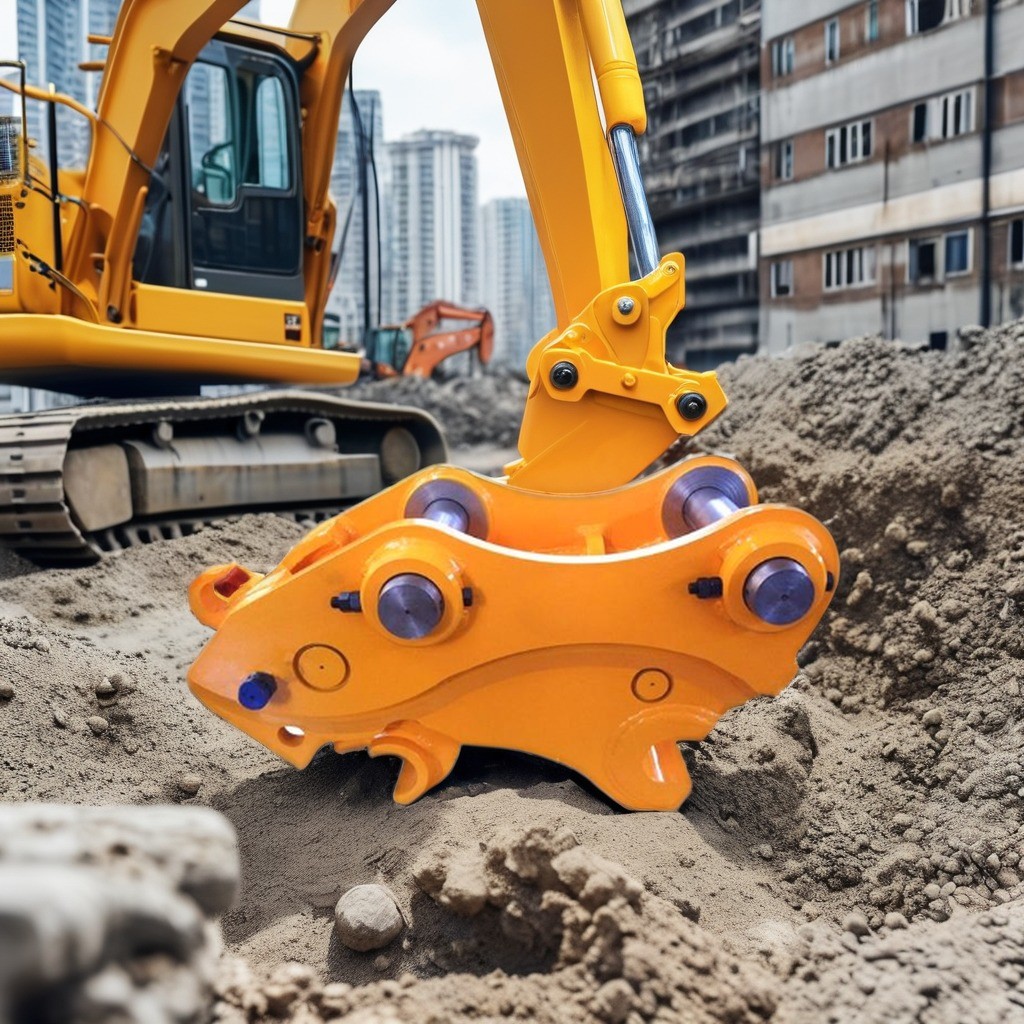 1-45 Ton Excavator Hydraulic Quick Hitch Coupler For Construction ...