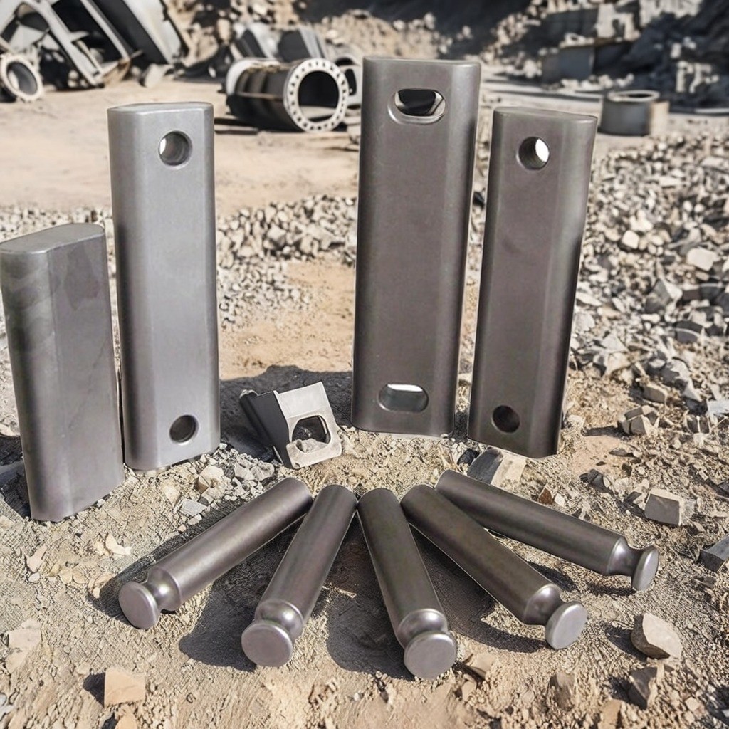 HB20G 30G Rod Pin Chisel For Excavators Hydraulic Rock Hammer Breakers ...