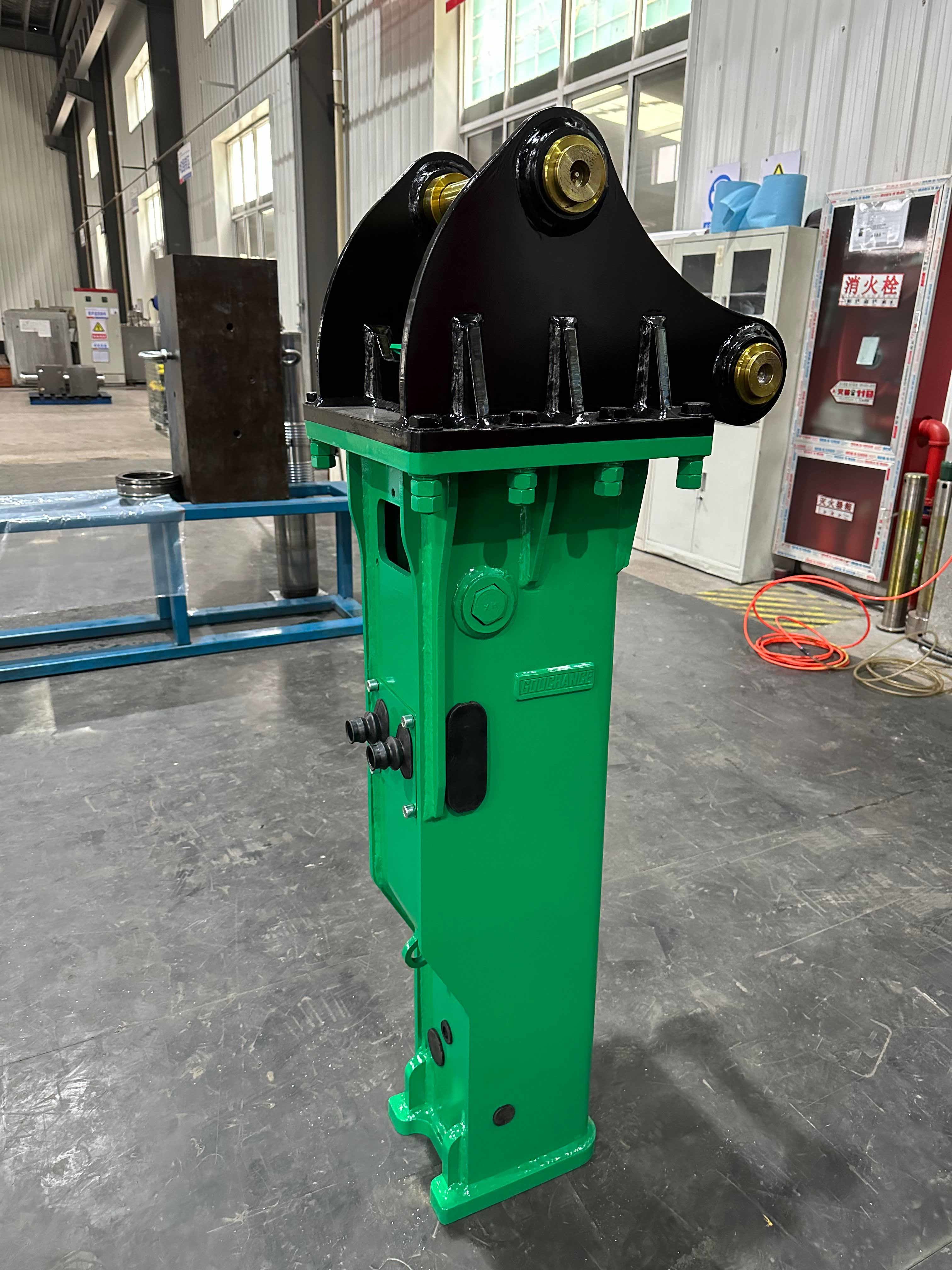75mm Silent Demolition Hydraulic Breaker High Performance Attachment ...