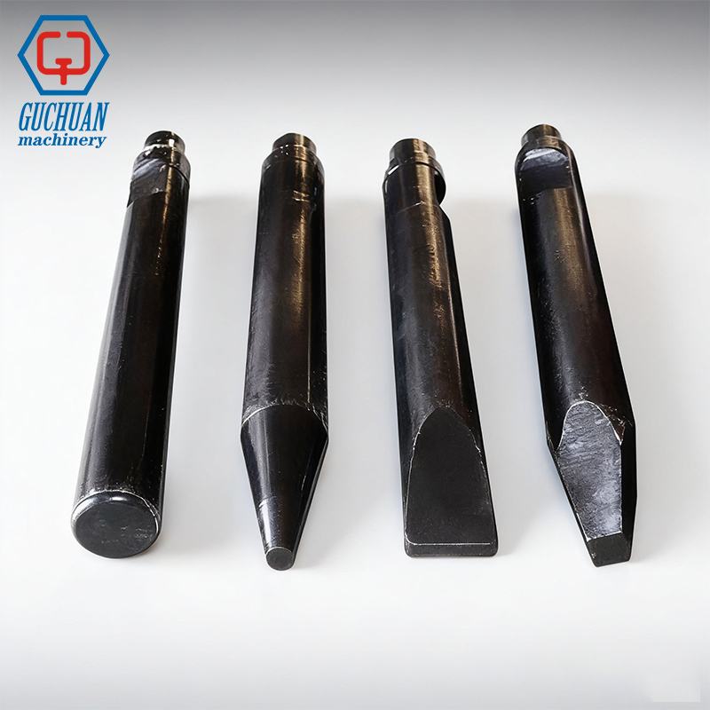 Guchuan Chisel For Construction/Mining/Demolition Excavator Spare Parts ...
